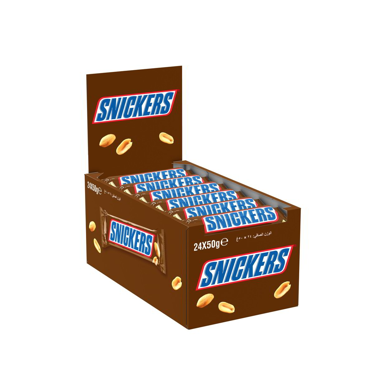 KG 1.2 SNICKER'S GR 50 MONOPORZIONI (ESPOSITORE) in dettaglio ...